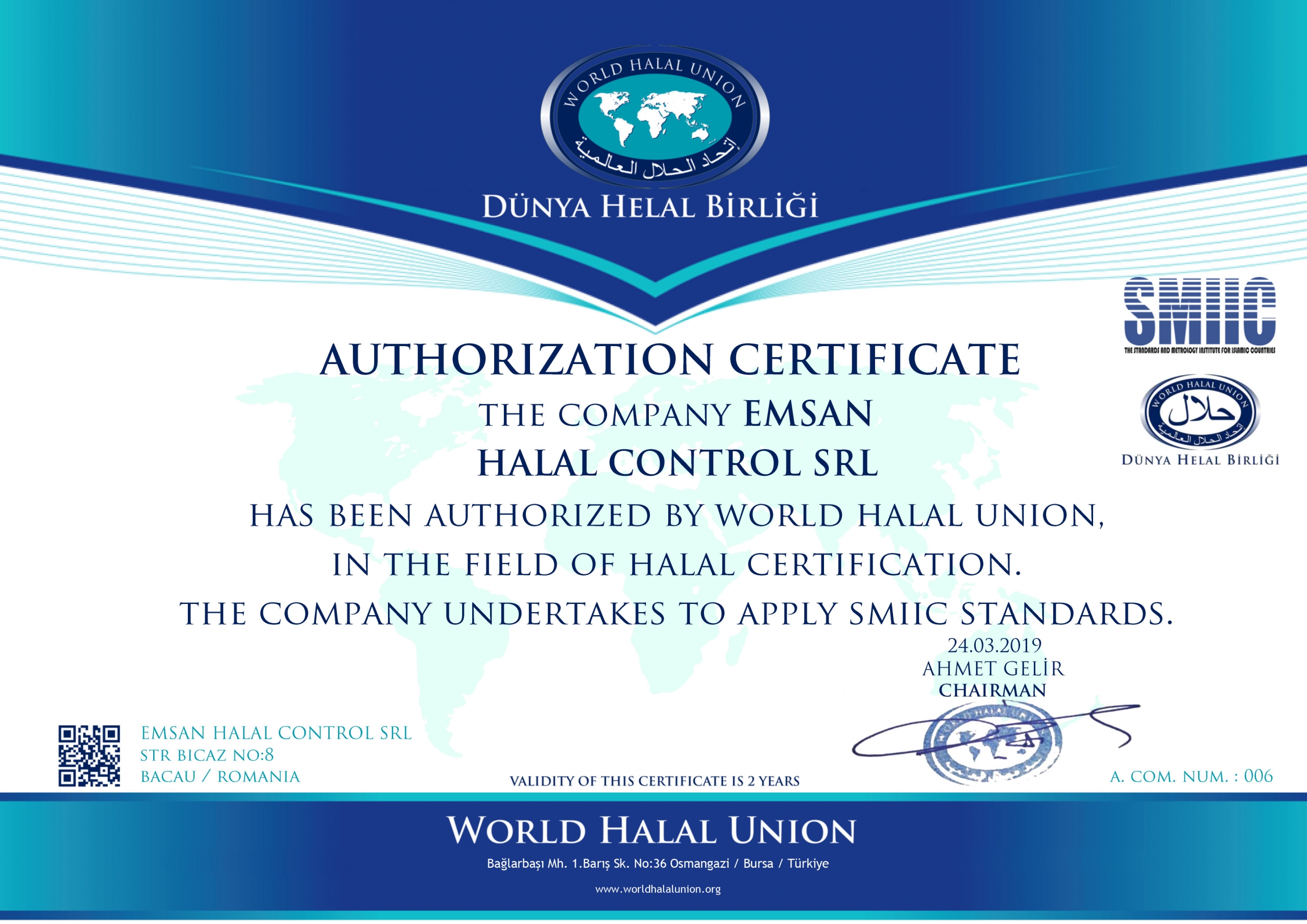 AUTHORIZED BODIES - World Halal Union